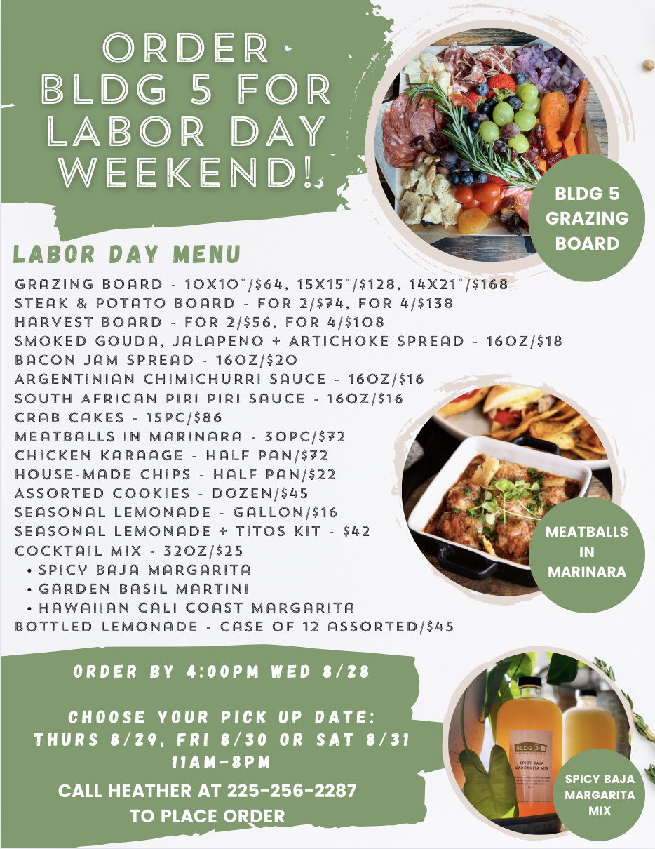 Prepared Meals – BLDG 5